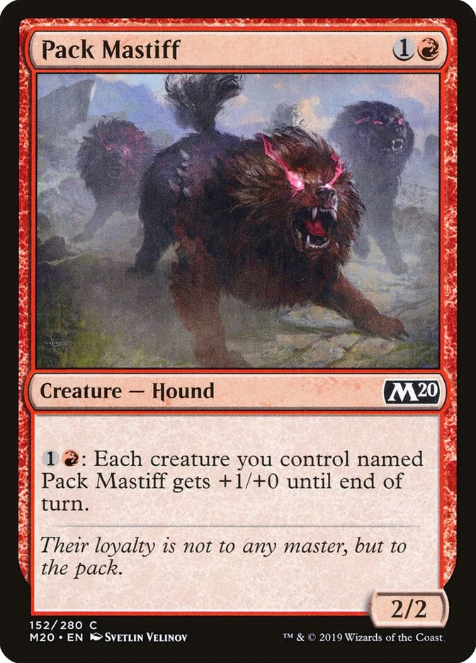 Pack Mastiff [M20 - 152] – Magic Market Canada