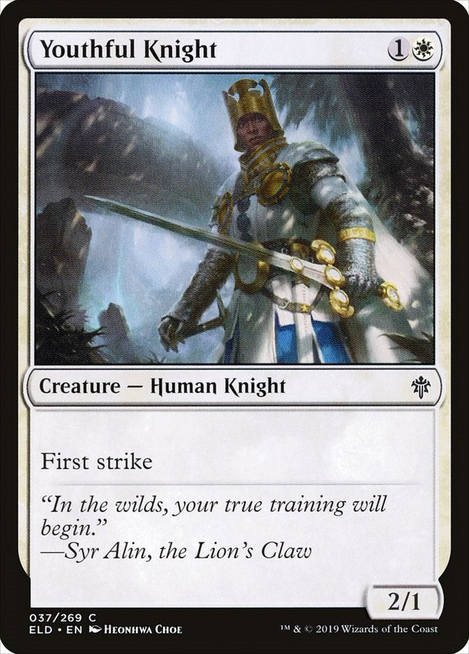 Youthful Knight [ELD - 37] – Magic Market Canada
