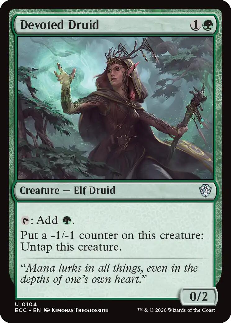 Devoted Druid [ECC - 104] – Magic Market Canada
